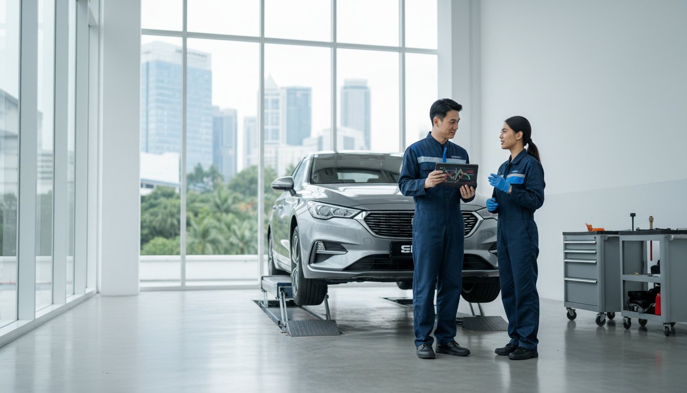 The Ultimate Car Maintenance Checklist for Singapore Drivers - VOLT ...